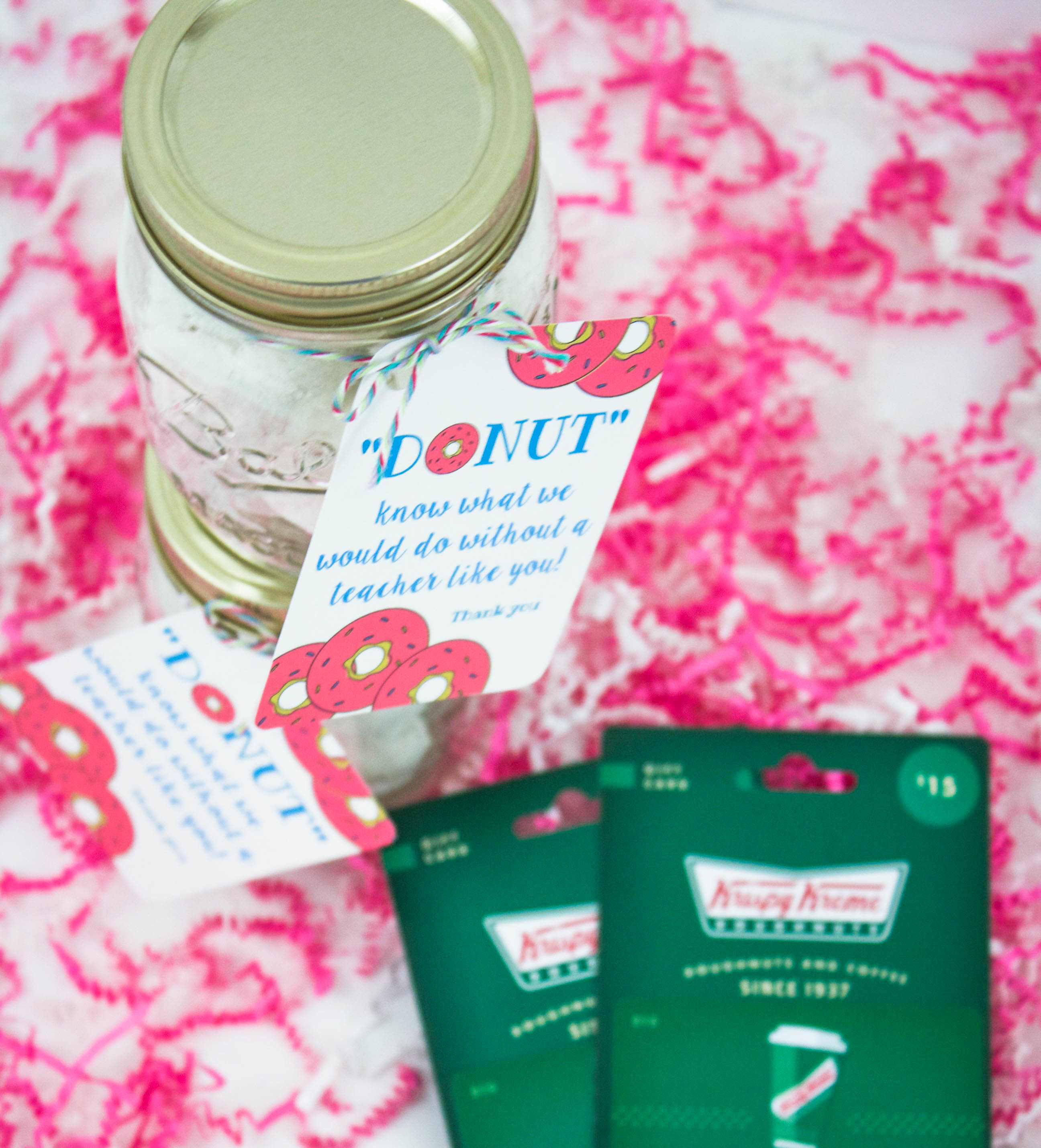Donut Teacher Appreciation Printable | Southern Made Blog